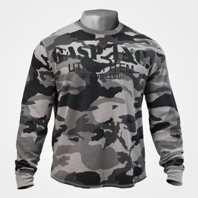 Gasp Thermal Gym Sweater, tactical camo genser fra GASP | Lynrask levering